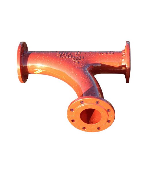 Ductile Iron Flanged Radial Tee for Waste Water | Automated ...