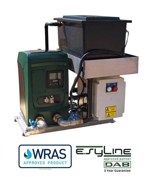 DAB B-Tank Cat5 MINI 3 Complete Cold Water Pressure System - AES