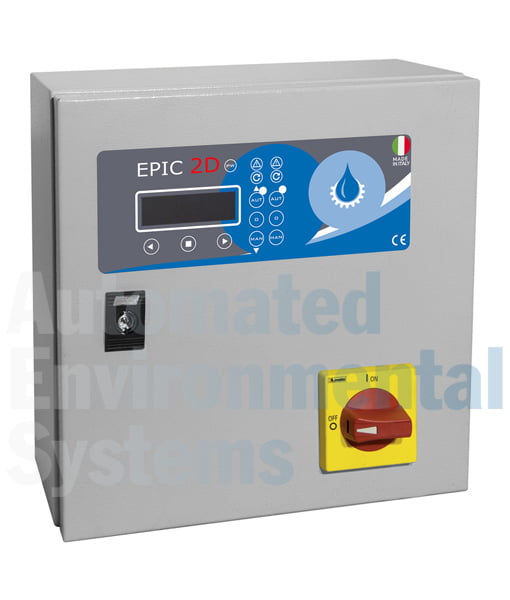 AES Dual Direct On Line Electronic Pump Control Panel - Metal Box ...