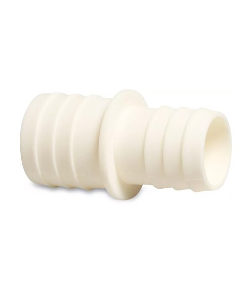 White Plastic Hose Tail Straight Connector | Automated Environmental ...