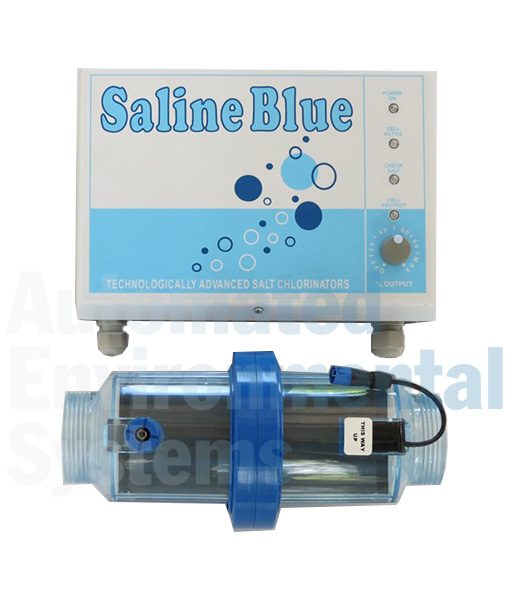 Saline Blue Salt Chlorinator - Self Cleaning, Electyolsis is Safer ...