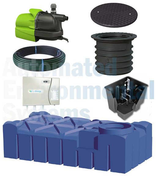 Gravity Feed Rainwater Harvesting System - Below Ground - Automated ...