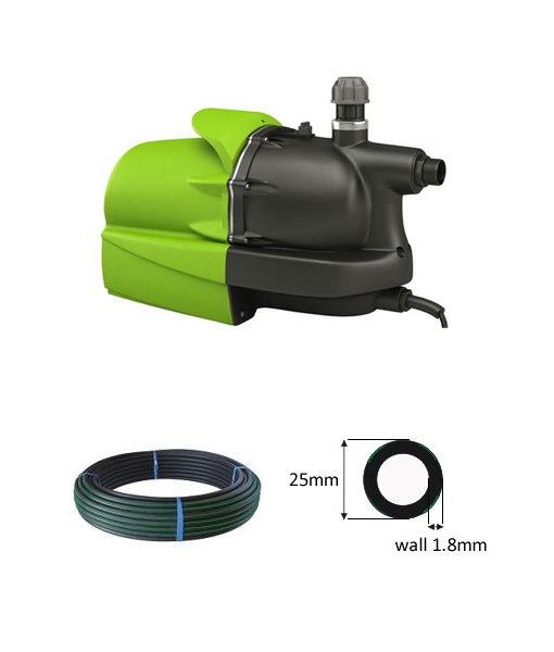 Gravity Feed Rainwater Harvesting System - Below Ground | Automated ...