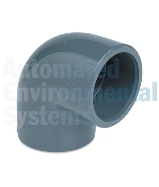 Imperial PVC 90 Degree Elbow - Female x Female Glue - Automated ...