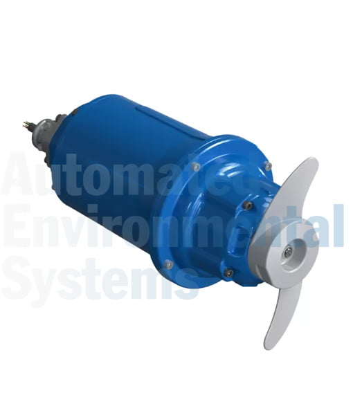 MIX Submersible Mixer with Self-Cleaning Two Blade Propeller ...