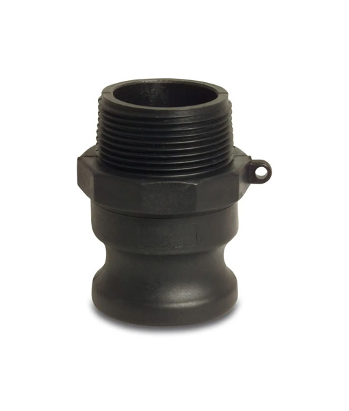 PP Male Part Camlock x Male Thread Type F