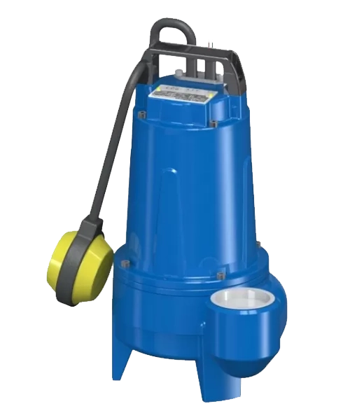 Top Tecno 1-5 Submersible Drainage Pump with Open Multi-Vane Impeller ...